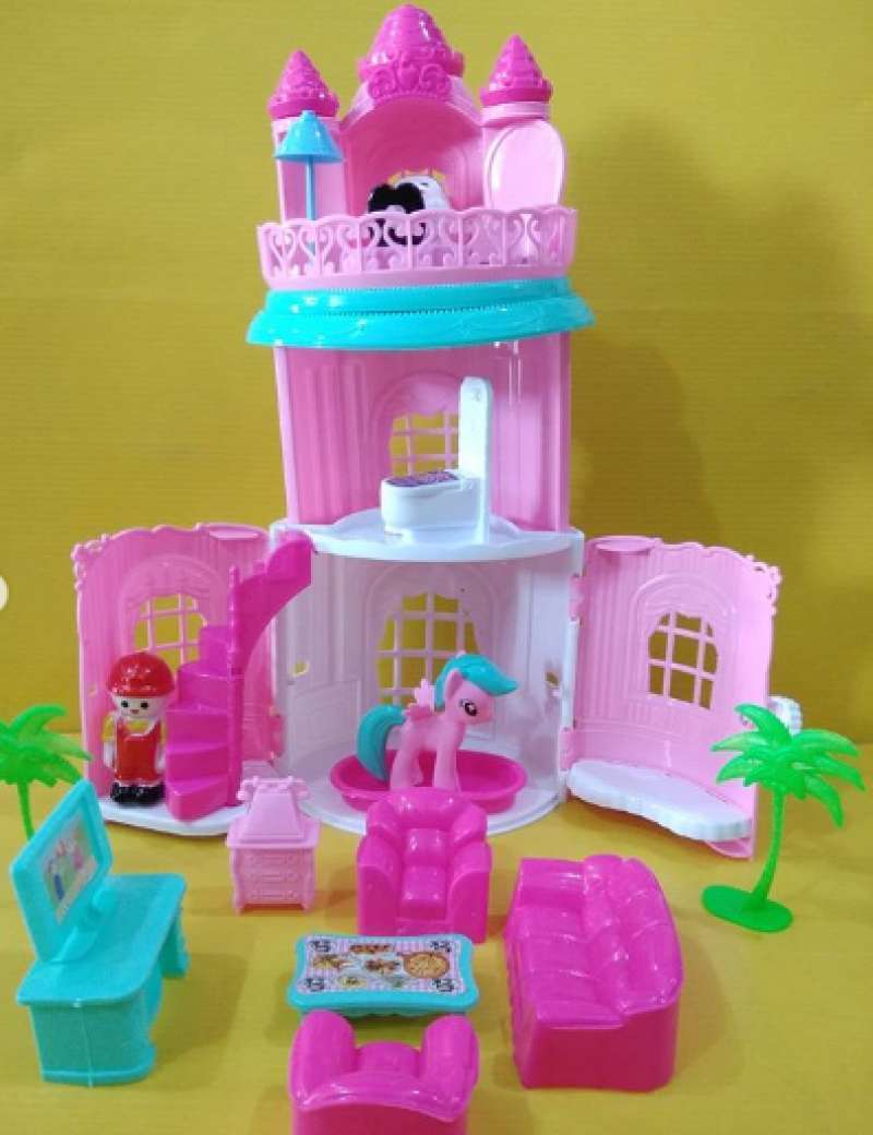 Jual MAINAN ANAK RUMAH-RUMAHAN ISTANA DREAM CASTLE / MAINAN ANAK ISTANA RUMAH / KADO ULANG TAHUN ...
