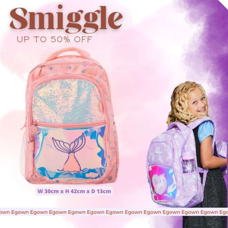 Jual Kado Anak Original Tas Smiggle Backpack Junior Frozen 2 Elsa Anna ...