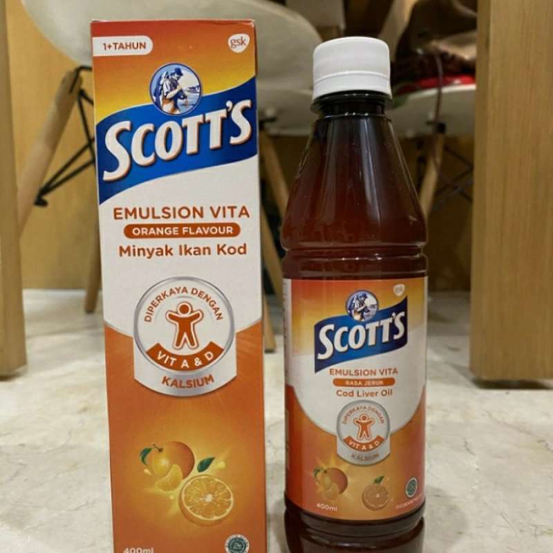 Jual Scott Emulsion 400Ml Rasa Jeruk di Seller EDOGAWA STORE - Kalibata ...
