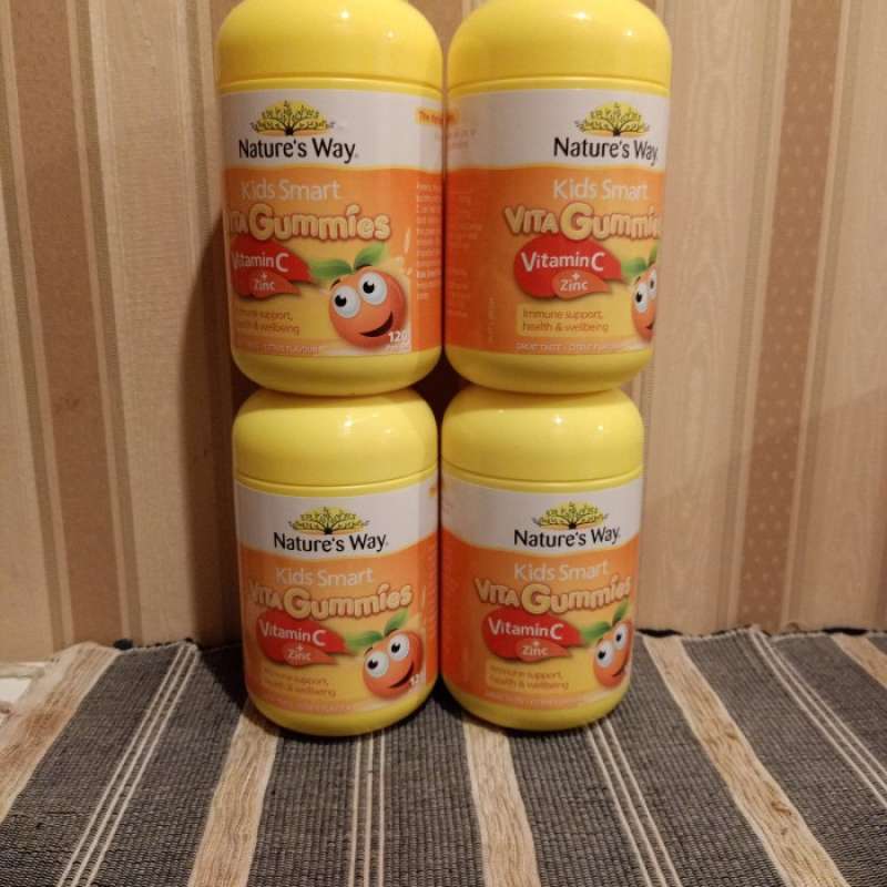 Promo Natures Way Kids Smart Vita Gummies Vit C + Zinc 120 Tab ...
