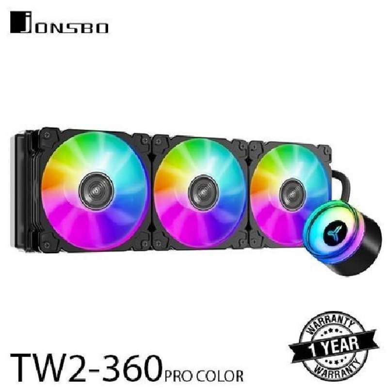 Jual Jonsbo ANGELEYES TW2-360 Pro COLOR AIO Liquid Cooler INTEL AMD ...