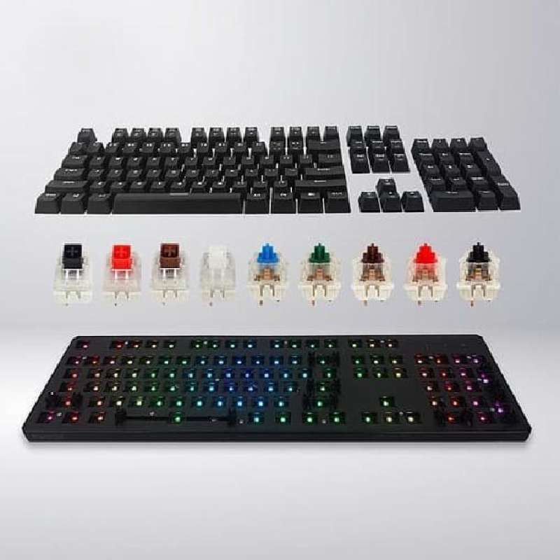 Jual Tecware Phantom Elite 104 Mechanical Gateron Blue Gaming Keyboard ...