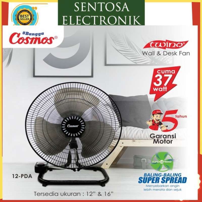 Jual KIPAS ANGIN COSMOS TORNADO 12-PDA TWINO 12 INCH - Bisa Dinding ...
