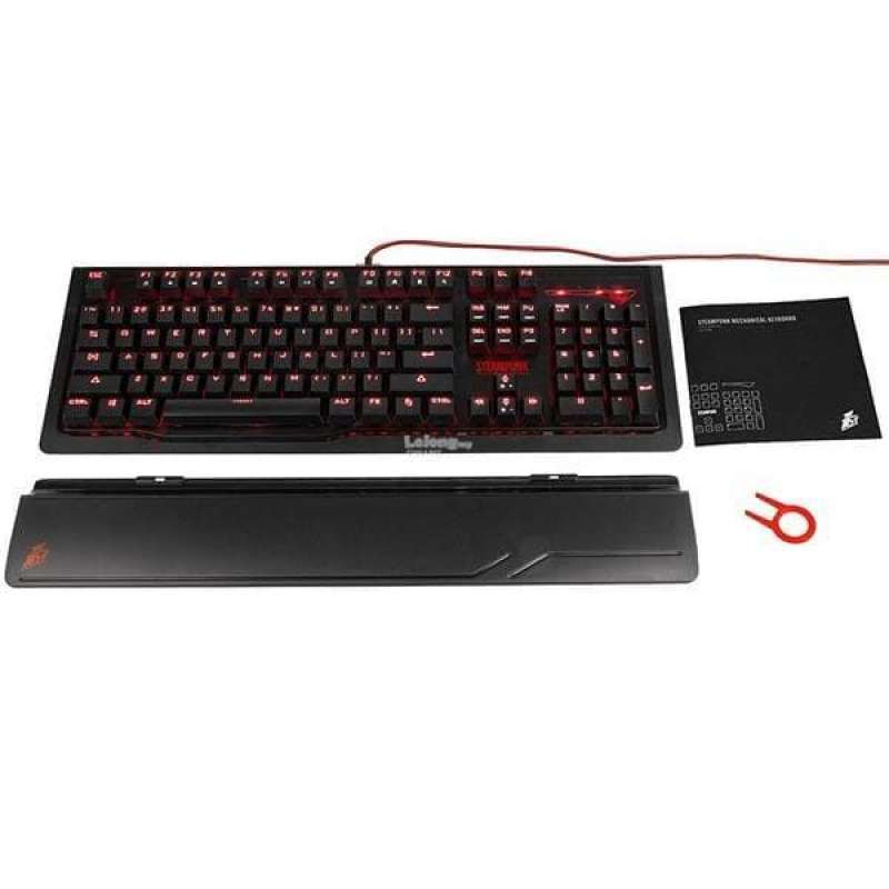 Jual 1STPLAYER Gaming Real MECHANICAL Keyboard STEAMPUNK MK7 Cherry MX ...