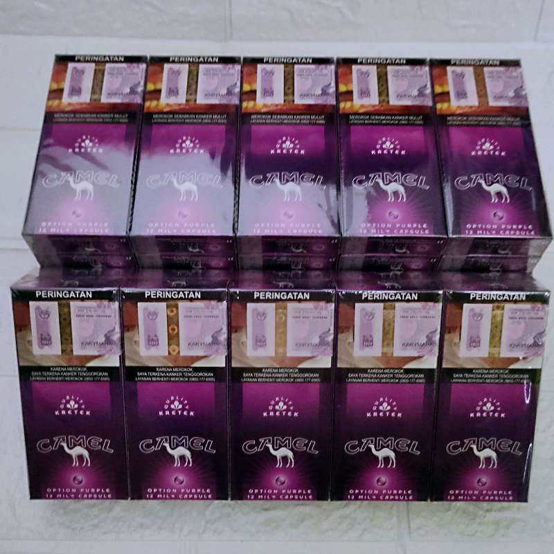 Jual Rokok Camel Purple [12 Batang/ 1 Slop] Di Seller Central Supplier ...