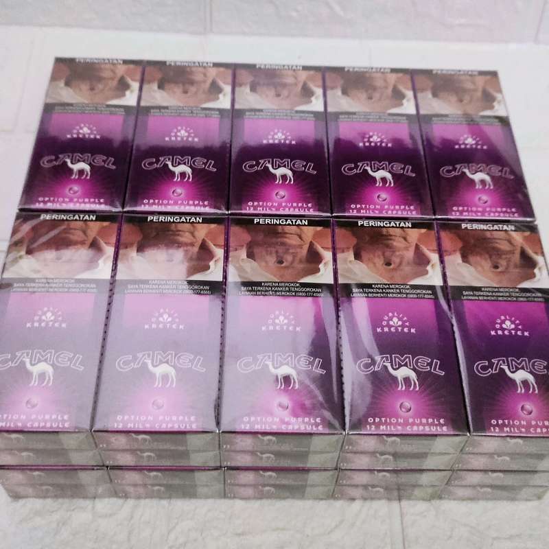 Jual Rokok Camel Purple [12 Batang/ 1 Slop] Di Seller Central Supplier ...
