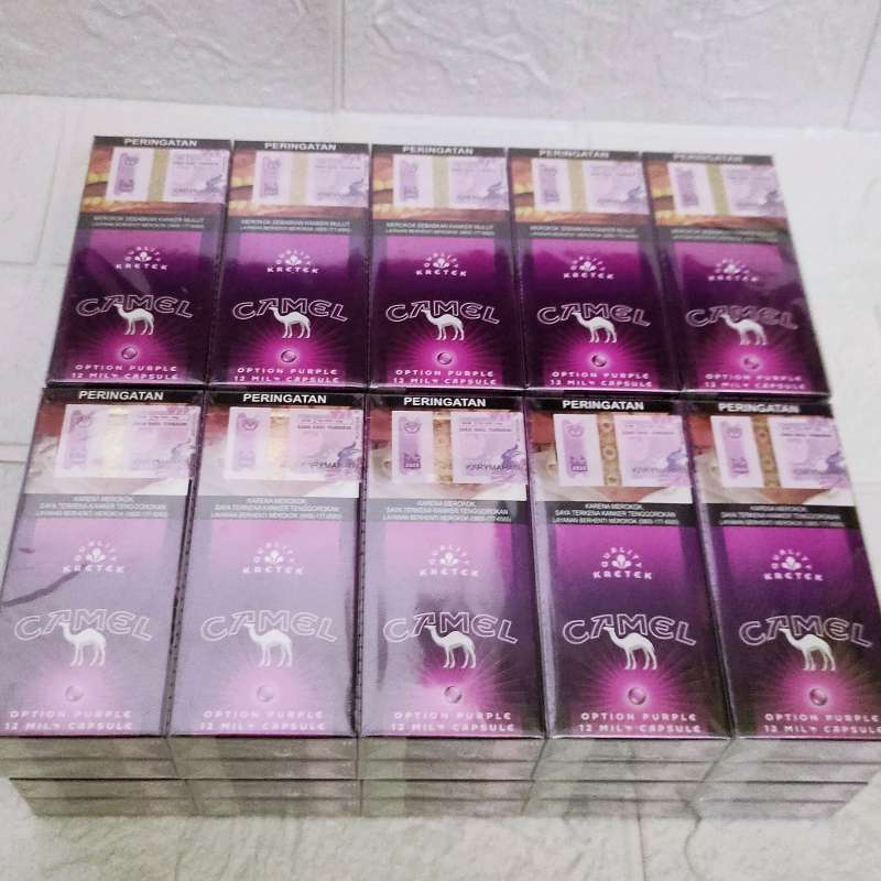 Jual Rokok Camel Purple [12 Batang/ 1 Slop] Di Seller Central Supplier ...