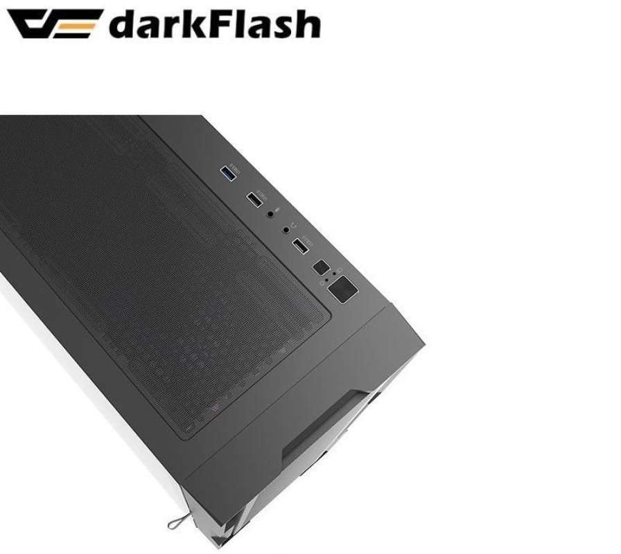 Jual Aigo Darkflash Dk431 Black Full Mesh Tempered Glass E-atx Case Di ...