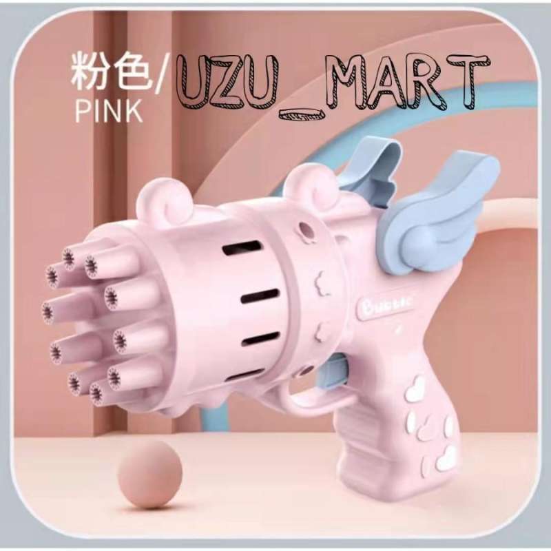 Jual Mainan Anak Bubble Gun Doraemon Hello Kitty Ikan Bubblegun ...