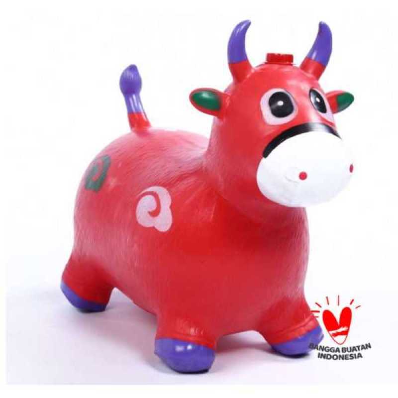 Jual Mainan Anak Sapi Karet Bunyi Ada Musik - Animal Jumping Musik Dan ...