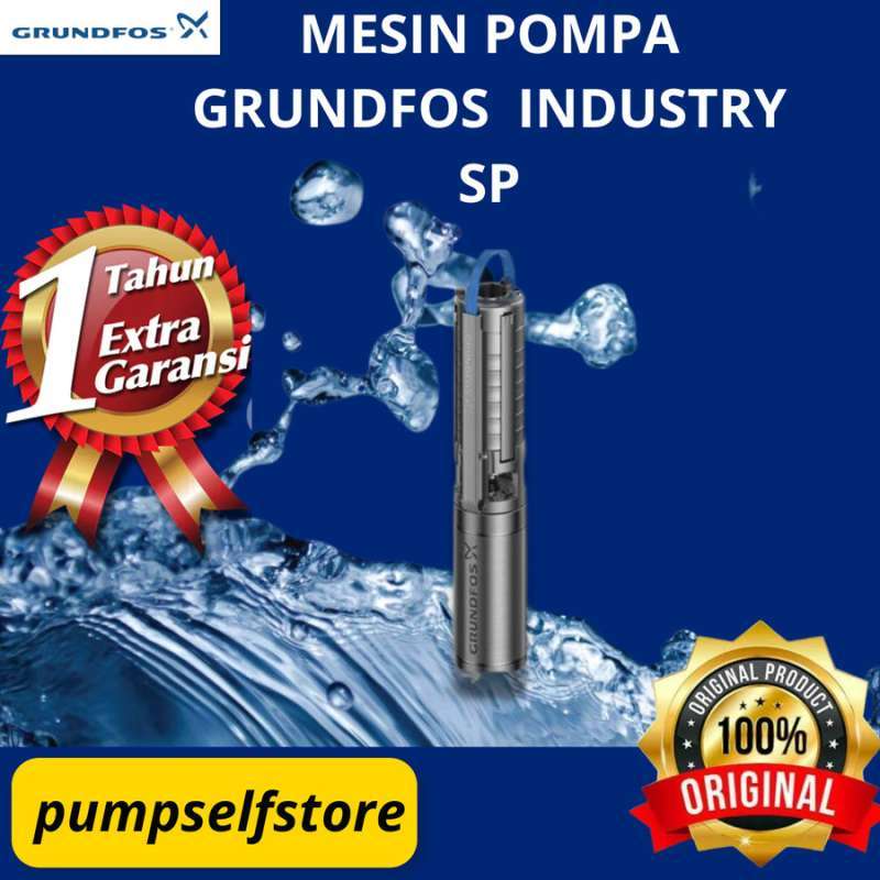 Jual Mesin Pompa Listrik Pendorong Tekanan Air Grundfos Sp 14-27 3 ...
