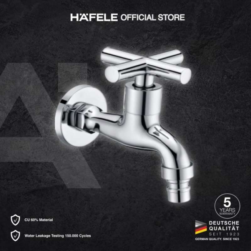 Jual Hafele Wall Mount Tap Cold Water - Kran Keran Dinding Di Seller ...