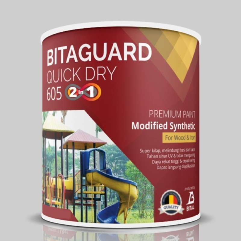 Jual cat besi dan kayu 2in1 - Bitaguard 605 1liter di Seller Bital Asia ...