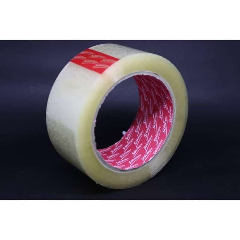 Jual LAKBAN BENING/COKLAT SOLATAPE 45mm x 100 Yard KUALITAS DAIMARU di ...