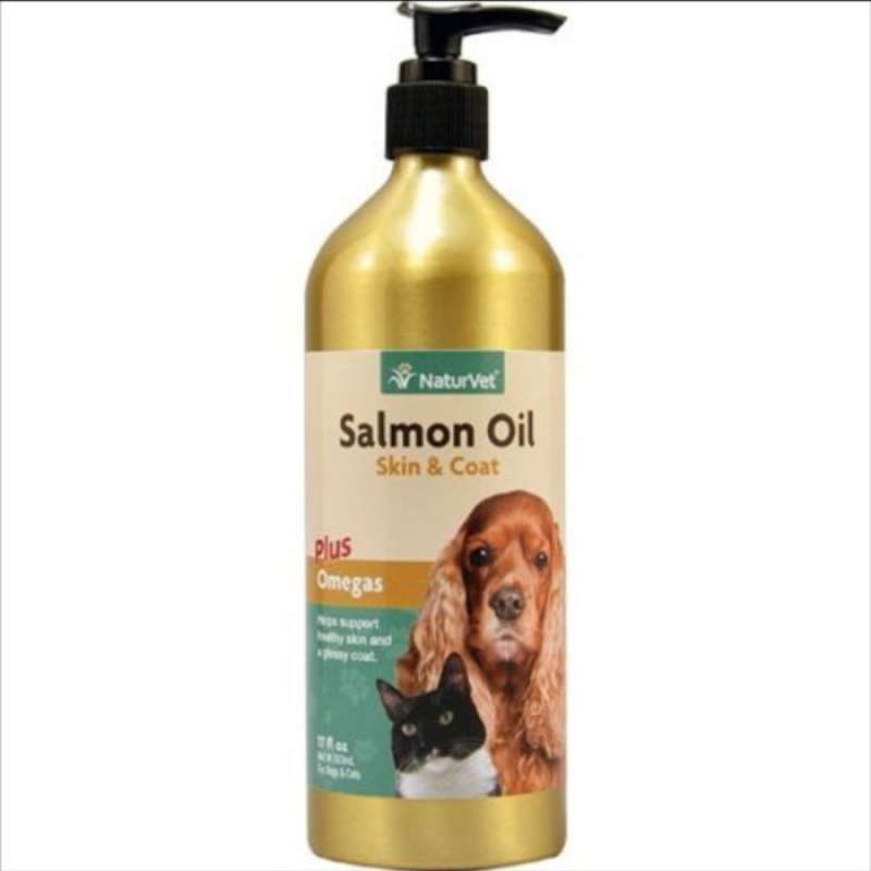 Jual Natur Vet Salmon Oil Plus Omegas 17oz 533ml - Vitamin Minyak Ikan ...