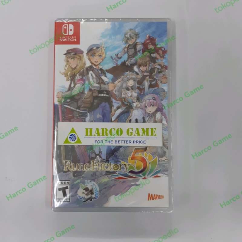 Promo Nintendo Switch Rune Factory 5 / Rune Factory 5 Switch Diskon 23% ...