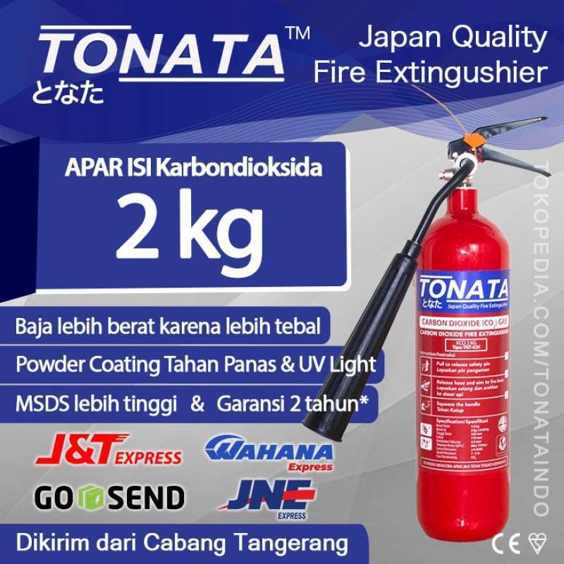 Promo TONATA Karbondioksida CO2 Set Komplit Tabung APAR [2 kg] Diskon ...
