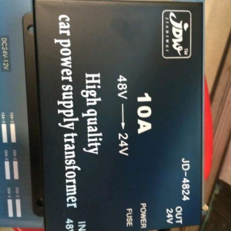 Jual step down DC 48v to 24v 10a car converter transformer di Seller TB ...