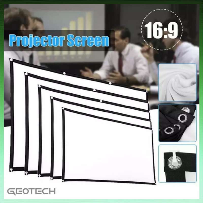 Jual Layar Proyektor Screen Projector Layar Gantung Layar Proyektor ...