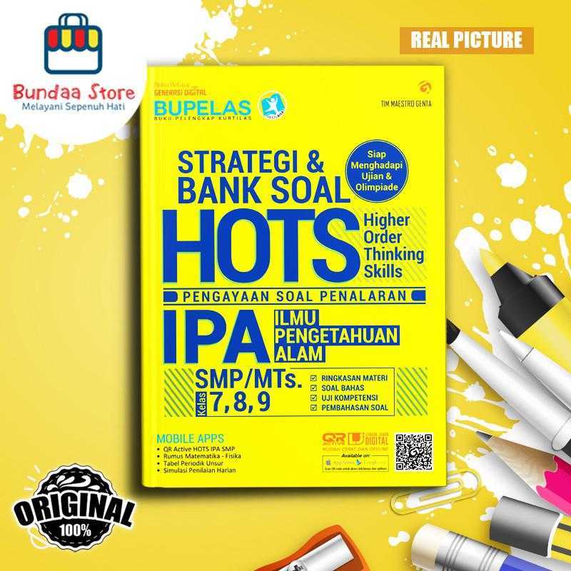 Jual BUKU PELAJARAN SMP STRATEGI & BANK SOAL HOTS IPA SMP 7 8 9 di ...