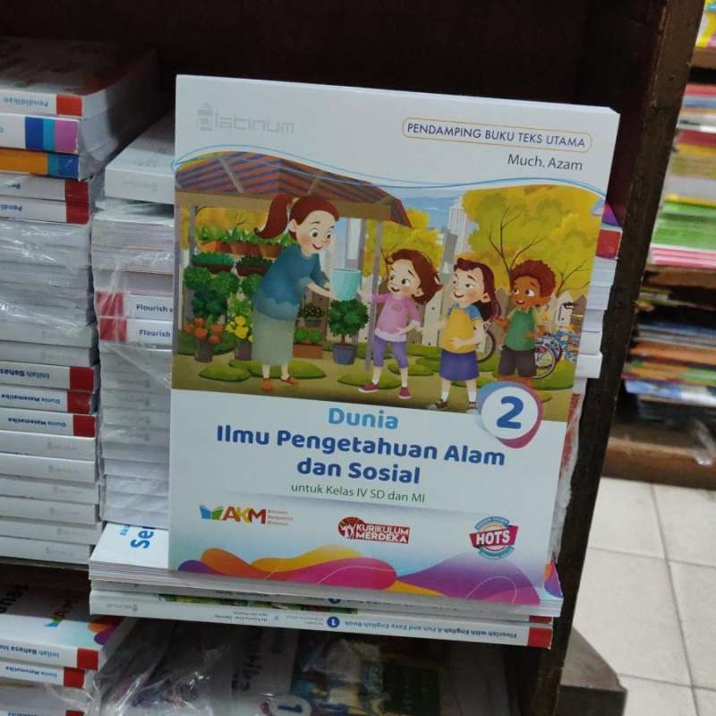 Jual Dunia Ilmu Pengetahuan Alam Dan Sosial Sd Kelas Iv 4 Kurikulum