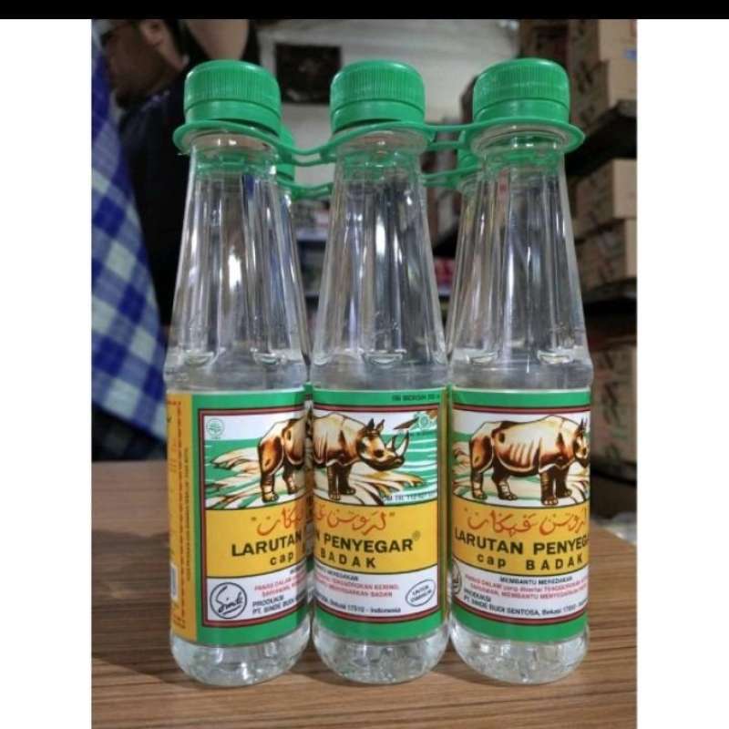 Jual Larutan Penyegar Cap Badak Botol 200ml & 500 ml Sinde di Seller ...