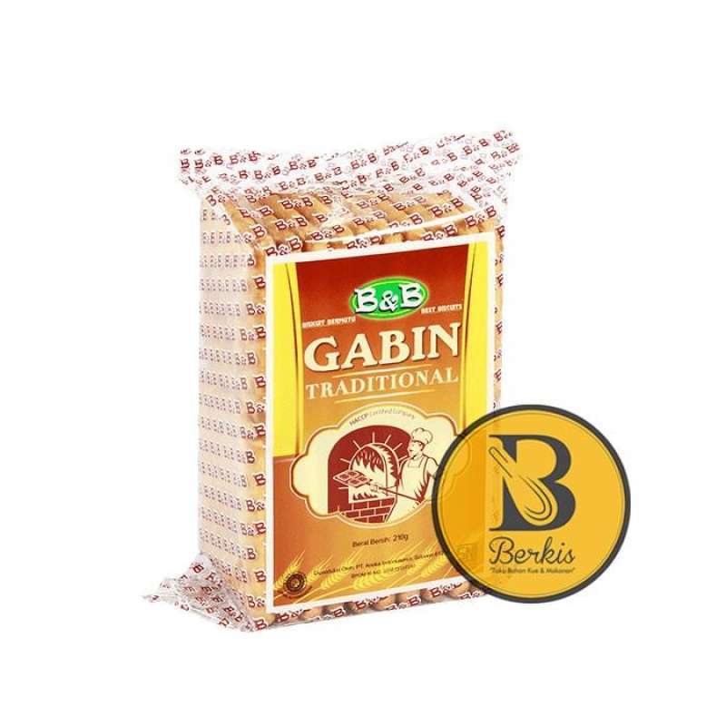 Promo Gabin B&b Traditional 210 Gr / Biskuit Gabin Tradisional B N B ...