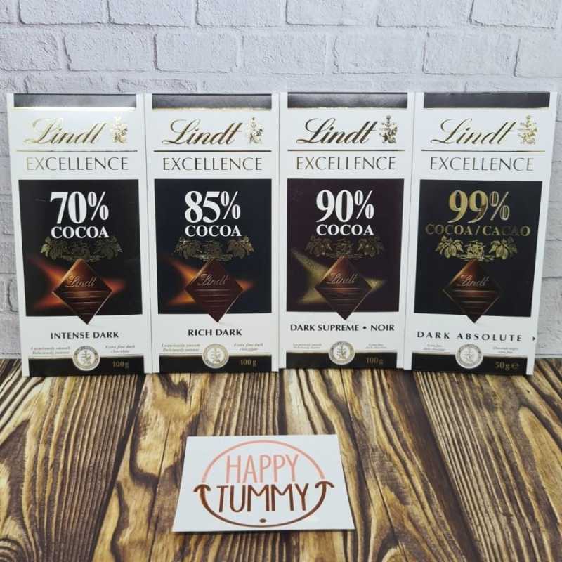 Jual lindt excellence dark chocolate original coklat hitam di Seller ...