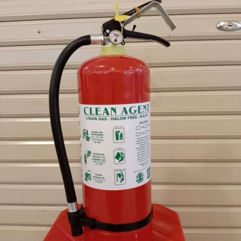 Jual Apar Clean Agent/bravvo 4,5kg Hatrone Liquid Gas Bersih Af11 Fire ...