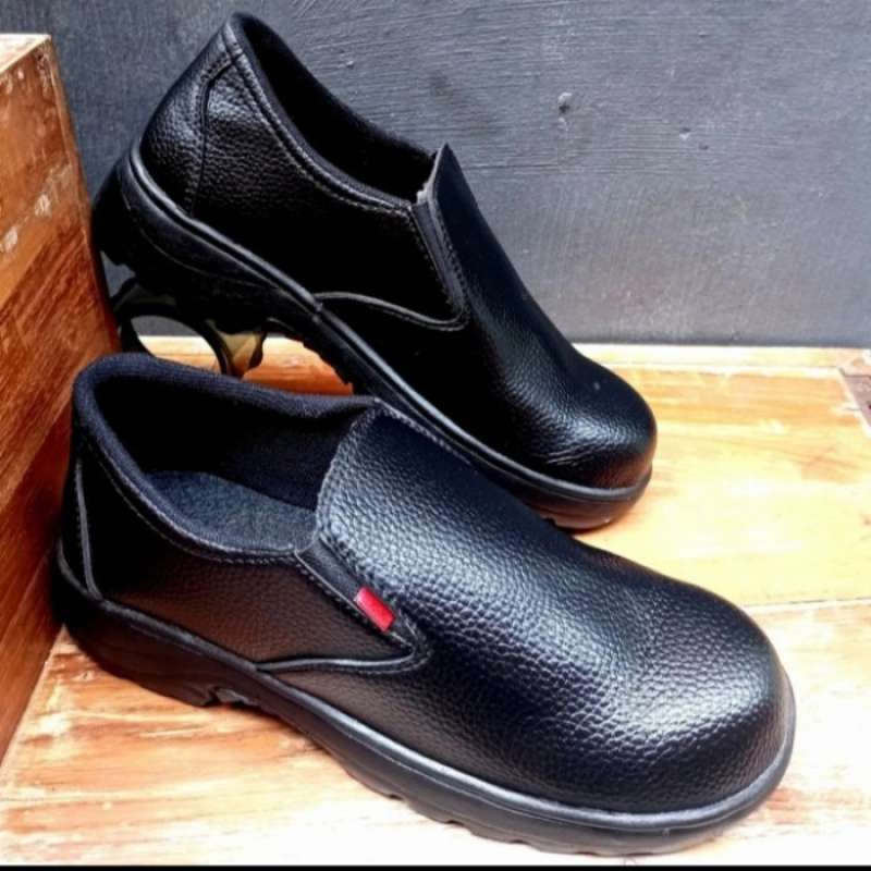 Promo sepatu safety shoes hitam-39 Diskon 22% di Seller Hattiee Shop ...