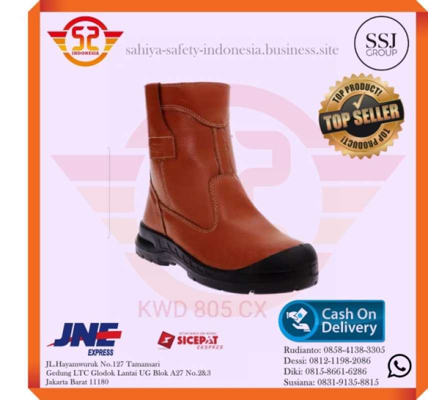 Promo Sepatu Proyek SAFETY KING'S KWD 805 CX Original Diskon 8% di ...