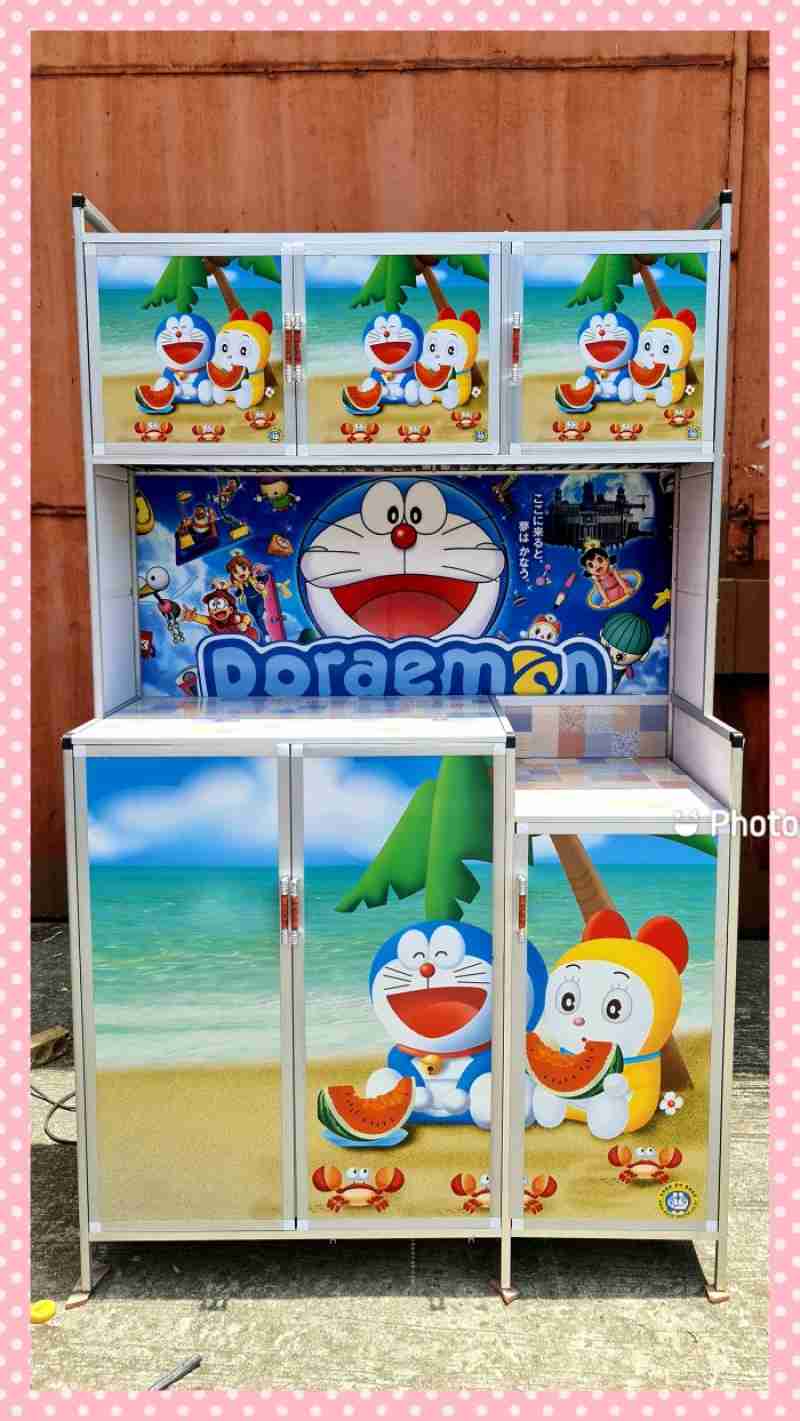 Jual LEMARI PIRING / RAK PIRING 3 PINTU PRINTING di Seller Honey Living ...