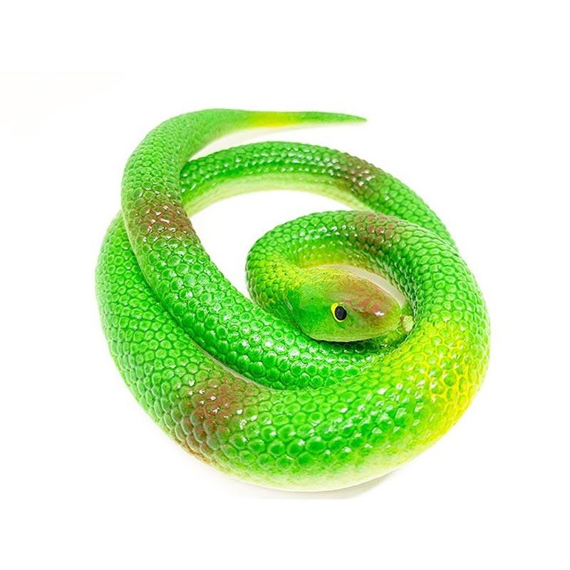 Jual H-IKEA Rubber Lifelike Snake Realistic Soft Snake Prank Prop for ...