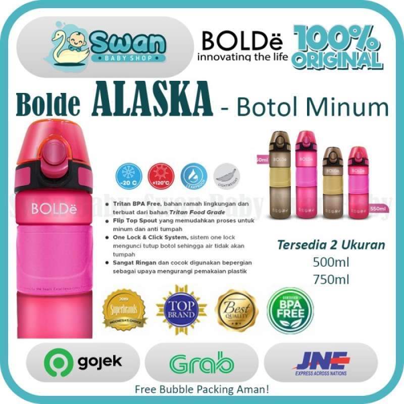 Promo Bolde Super Bottle Alaska / Botol Minum Anak Diskon 2% di Seller ...
