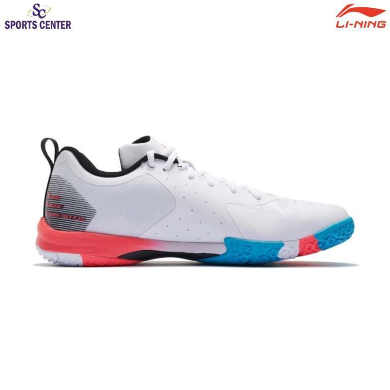 Promo New Sepatu Badminton Lining Jf-01 Se / Blast Se Ayzs018-3 White ...