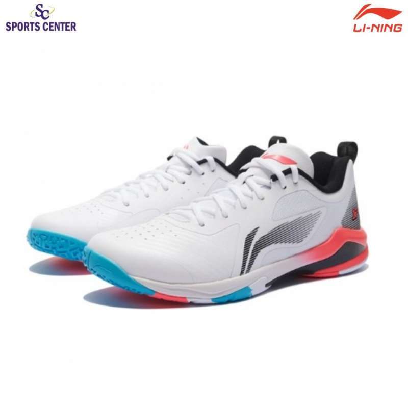 Promo New Sepatu Badminton Lining Jf-01 Se / Blast Se Ayzs018-3 White ...