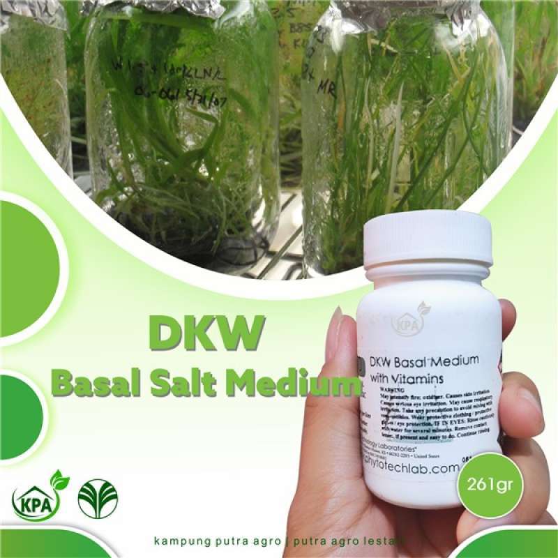 Jual 50 L - DKW Basal Salt Medium - Media Kultur Jaringan di Seller ...