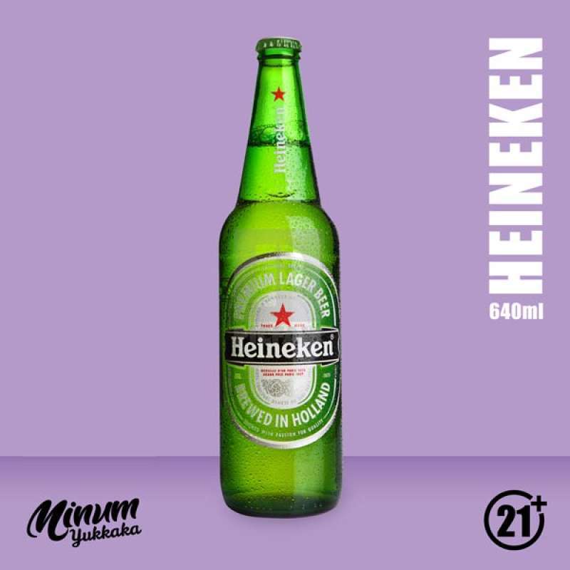 Jual Heineken Beer Botol 640ml di Seller Minum Yuk Kaka Bandung - Kota ...