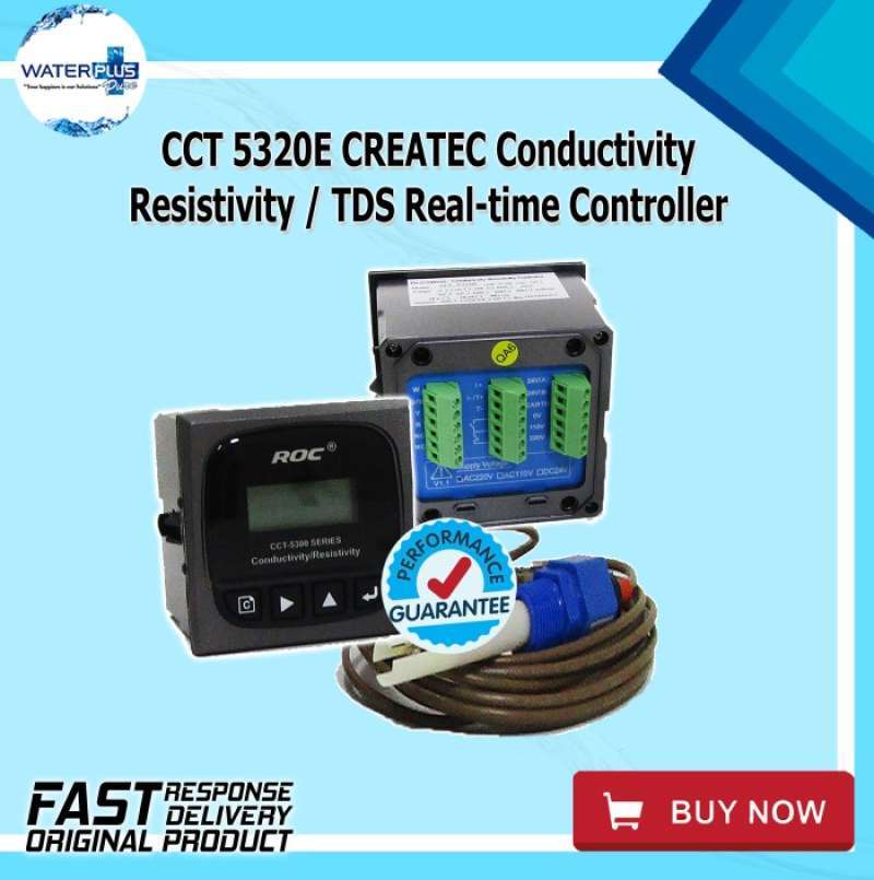 Jual CCT 5320E CREATEC Conductivity /Resistivity / TDS Real-time ...