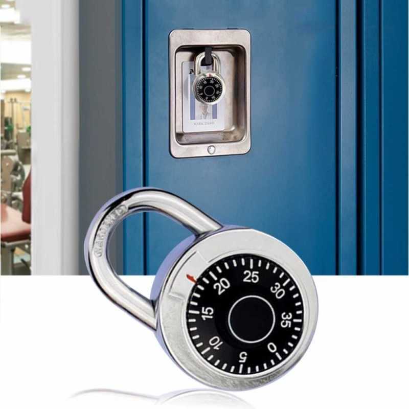 Jual GLO - CJSJ Gembok Brankas Rotary Padlock Digit Combination Padlock ...