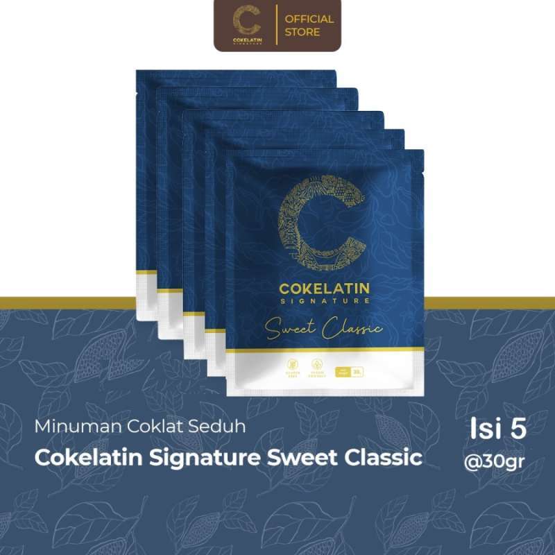 Jual Cokelatin Signature Minuman Coklat Seduh Sweet Classic isi 5 ...