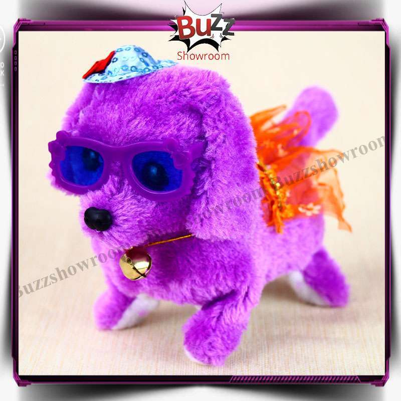 Jual Boneka Anjing Mainan Anak Hewan Bunyi Gerak Bisa Jalan Walking Dog ...