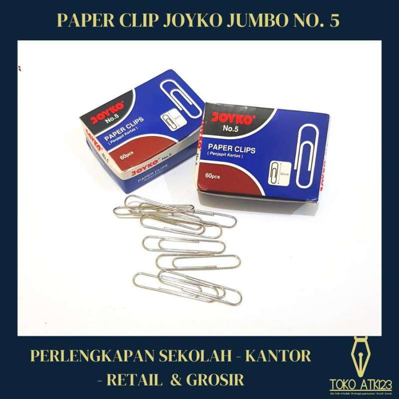Jual Trigonal Clip No 5 Joyko Original Harga Termurah Agustus 2024 | Blibli