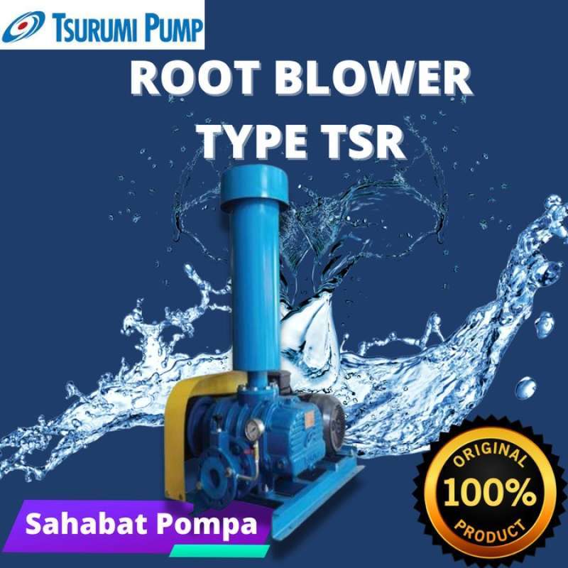 Jual Mesin Pompa Listrik Pendorong Tekanan Air Roots Blower Tsurumi TSR 2-100 Pump Water ...