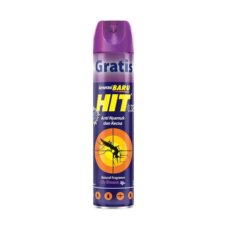 Promo HIT Aerosol Lili Blsm Cairan Pembasmi Nyamuk & Serangga [415 mL ...
