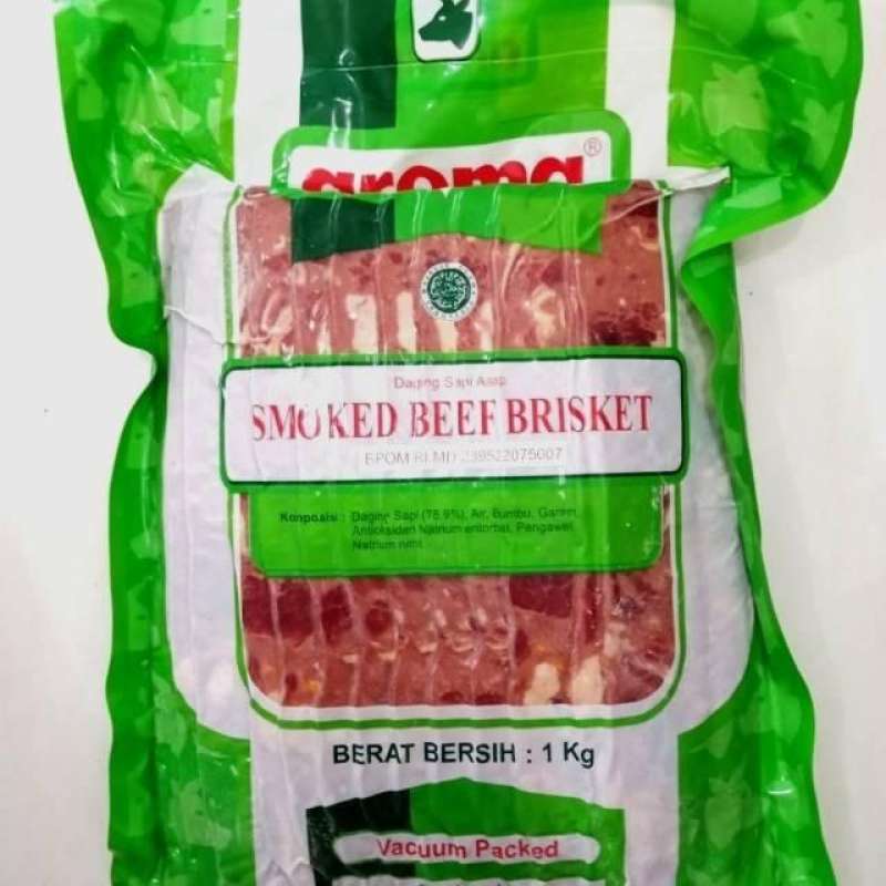 Jual Aroma Smoked Beef Brisket | Berat Bersih 1kg di Seller Froz n Frez ...