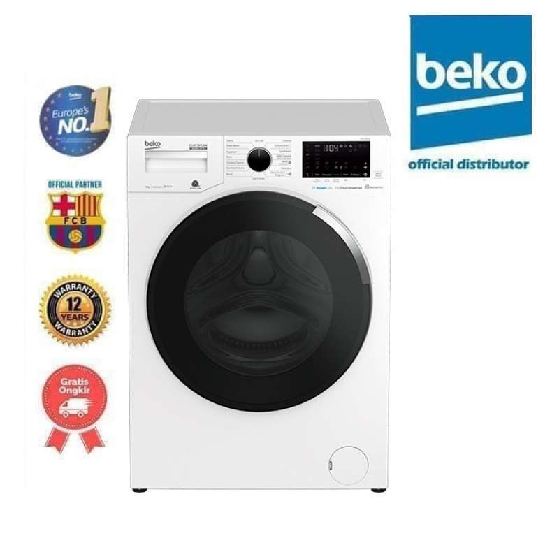 Promo Beko Mesin Cuci Front Loading 9 Kg Inverter WCV 9746 XO Diskon 2% ...
