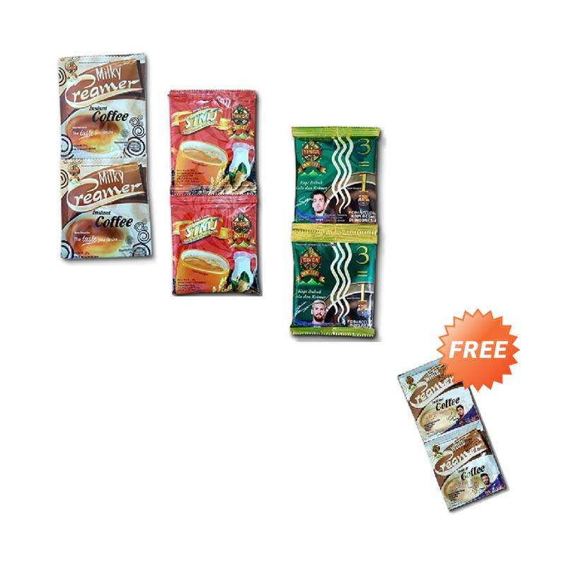 Jual KOPI SINGA Varian Renceng 5 Kopi Instan & Mix + Free Kopi Singa ...