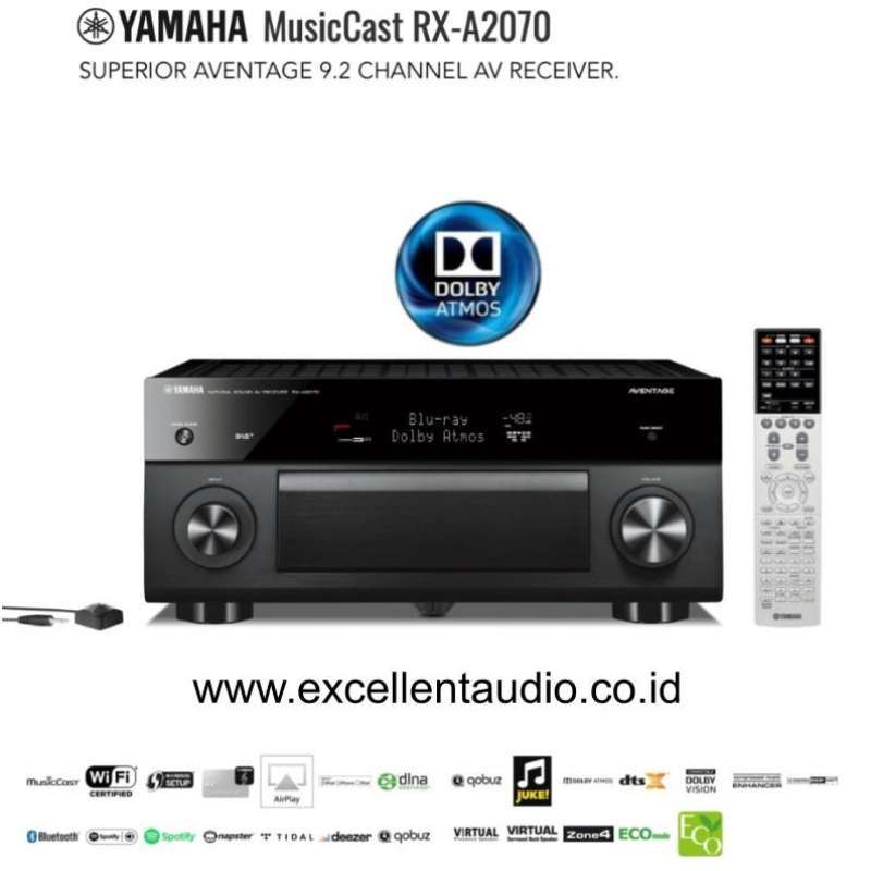 Jual Yamaha RXA2070 RX-A2070 Aventage Dolby ATmos AV receiver di Seller ...