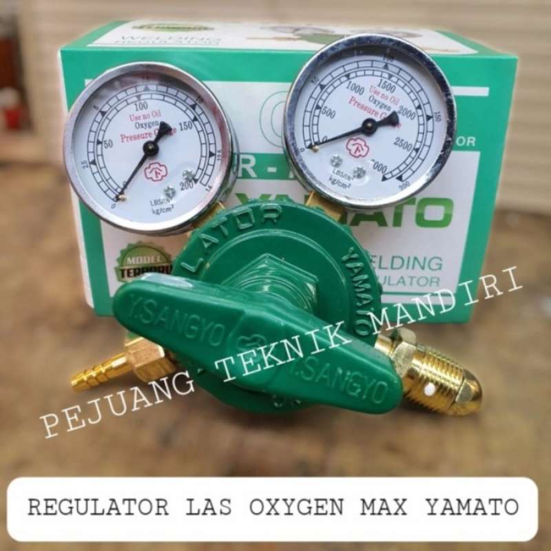Jual REGULATOR LAS OKSIGEN YAMATO / REGULATOR LAS OXYGEN OXY YAMATO REG OXY - MAX YAMATO di ...